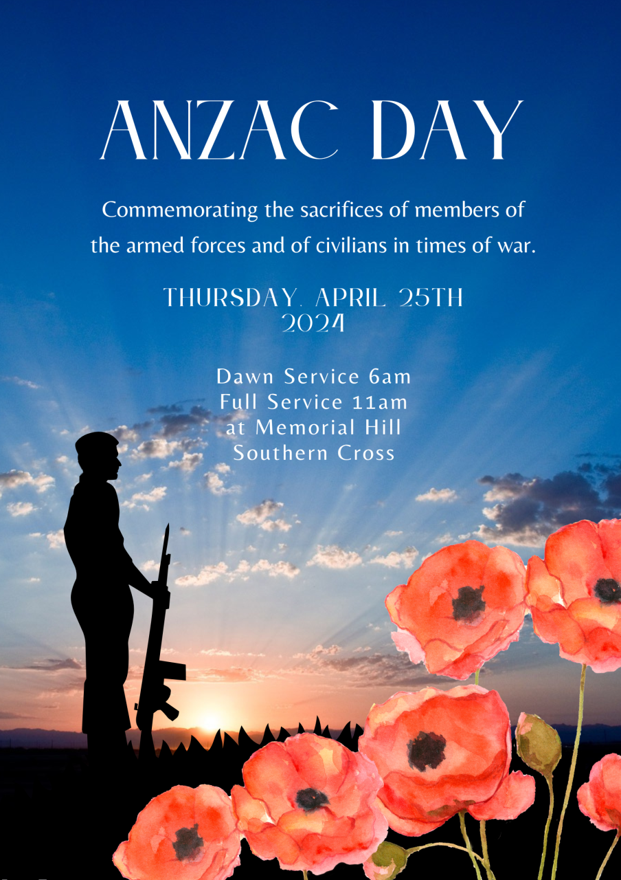 ANZAC Day » Shire of Yilgarn